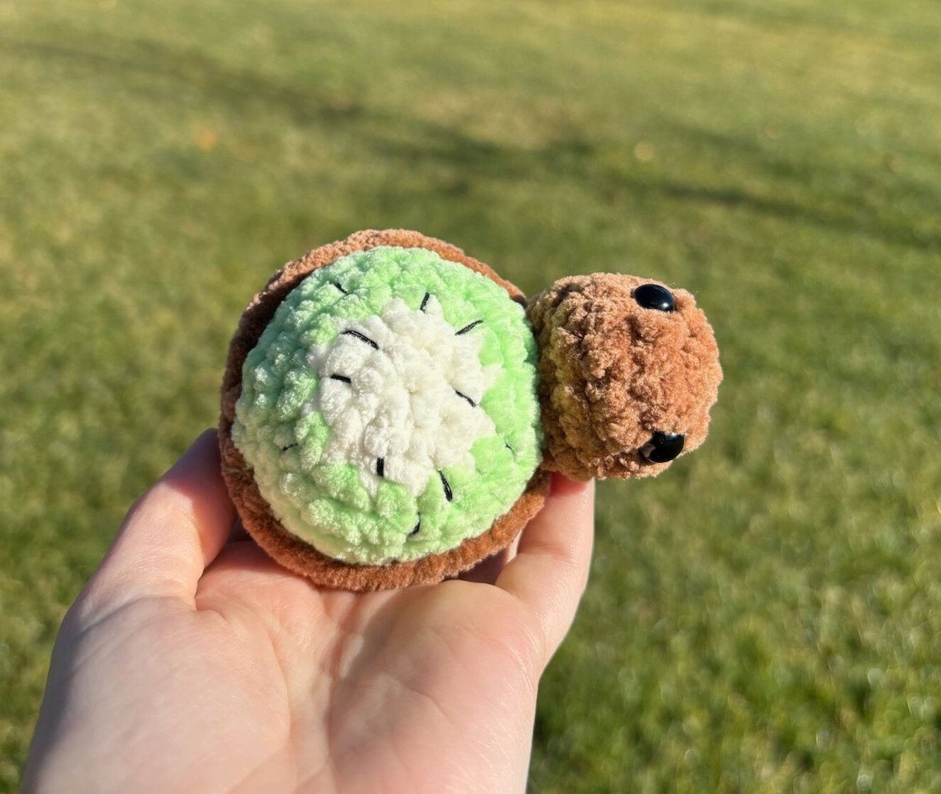 Kiwi Turtle Plushie - Etsy