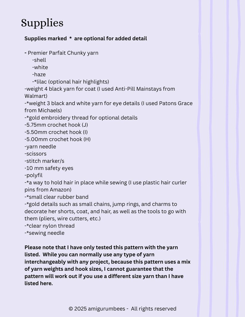 Rumi Crochet Pattern - Etsy