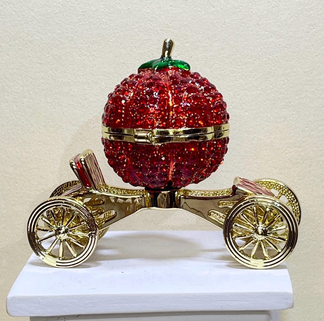 Movable Beautiful Bling Bling Carriage With Detachable Red Bling Bling ...