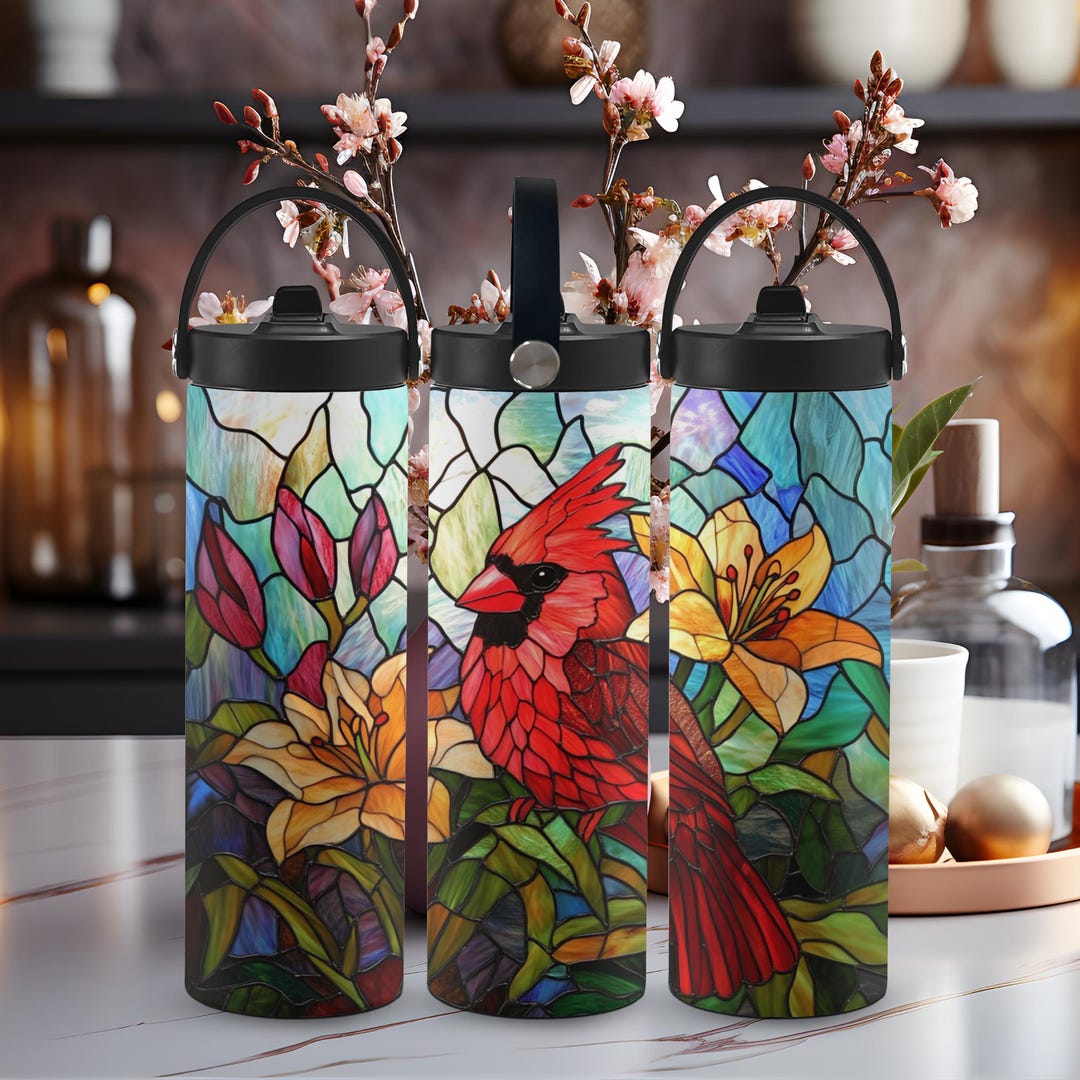 Cardinal Water Bottle, Water Bottle, Water Bottles, 20 Oz Water Bottle ...