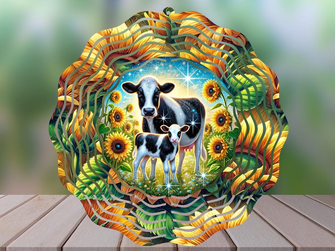 Home Decor, Garden Decor, Porch Decor, Outdoor Decor, Cow Decor, Cow ...