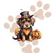 Halloween Dachshund Clipart, Halloween Dog Clipart, Dachshund Clipart ...