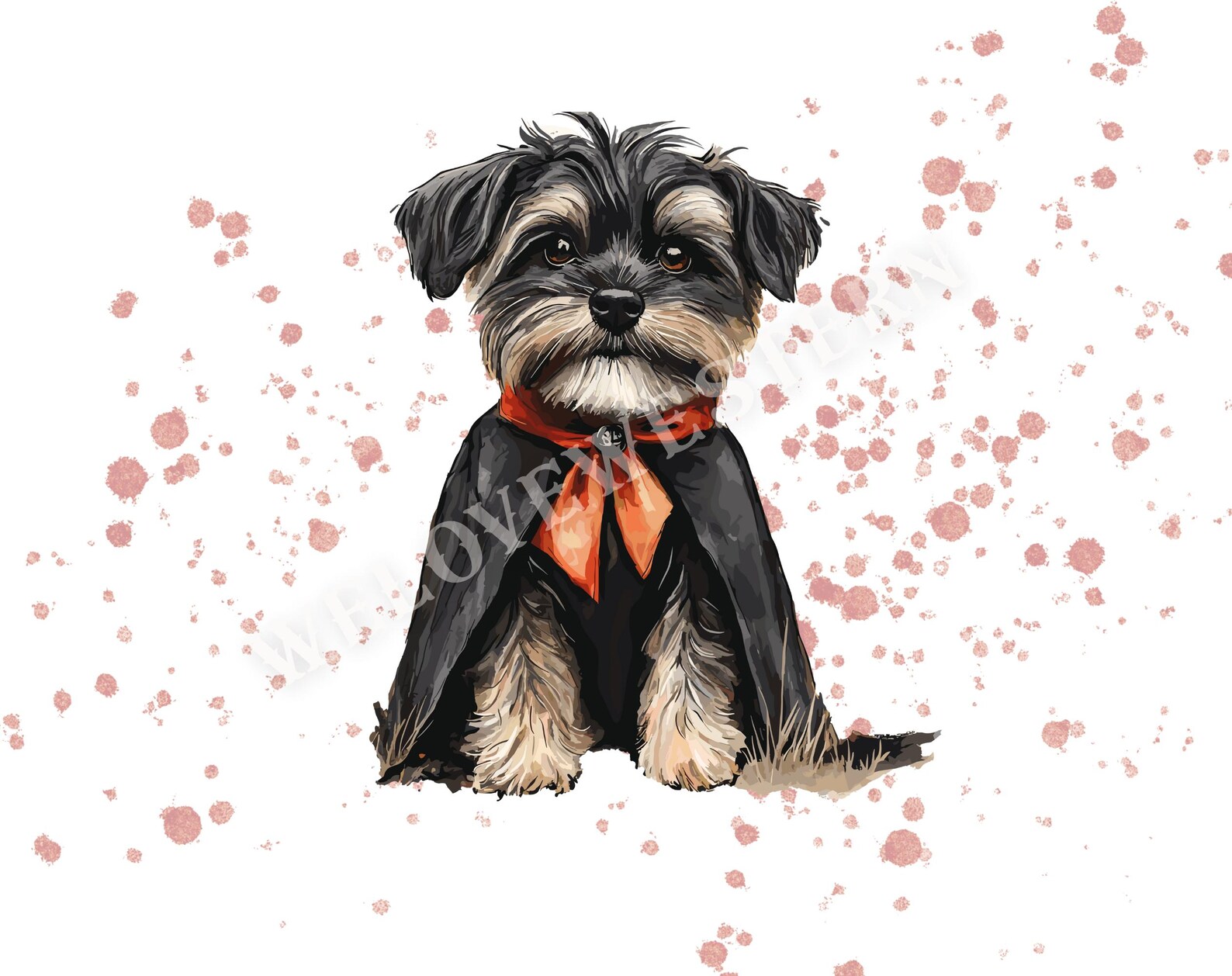 Halloween Vampire Dogs Clipart, Halloween Dog Clipart, Vampire Clipart ...