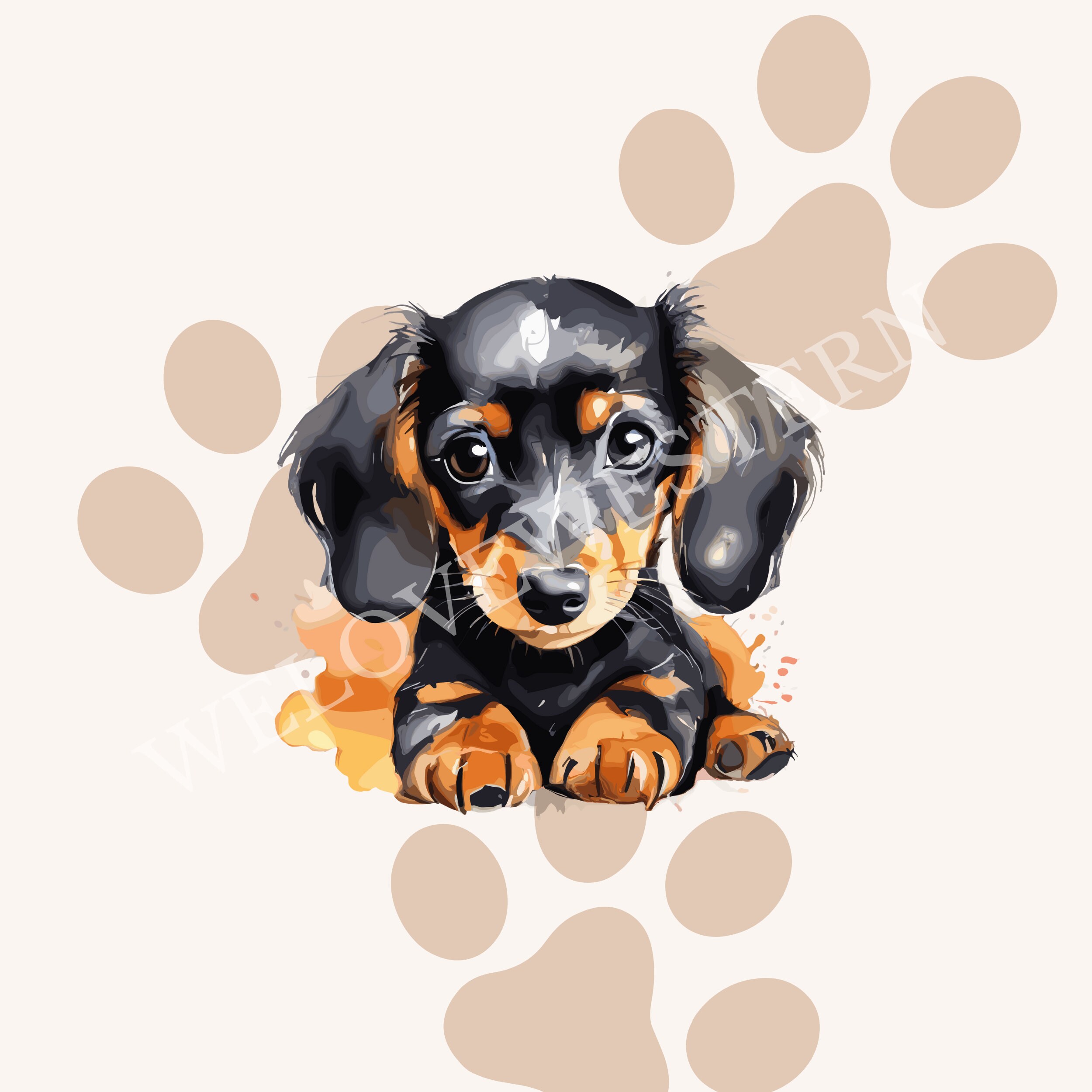 Halloween Dachshund Clipart, Halloween Dog Clipart, Dachshund Clipart ...