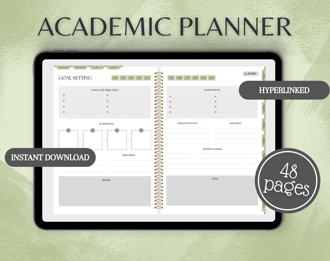 2025 Digital Academic Planner: Stay Ahead and Conquer With Notability ...