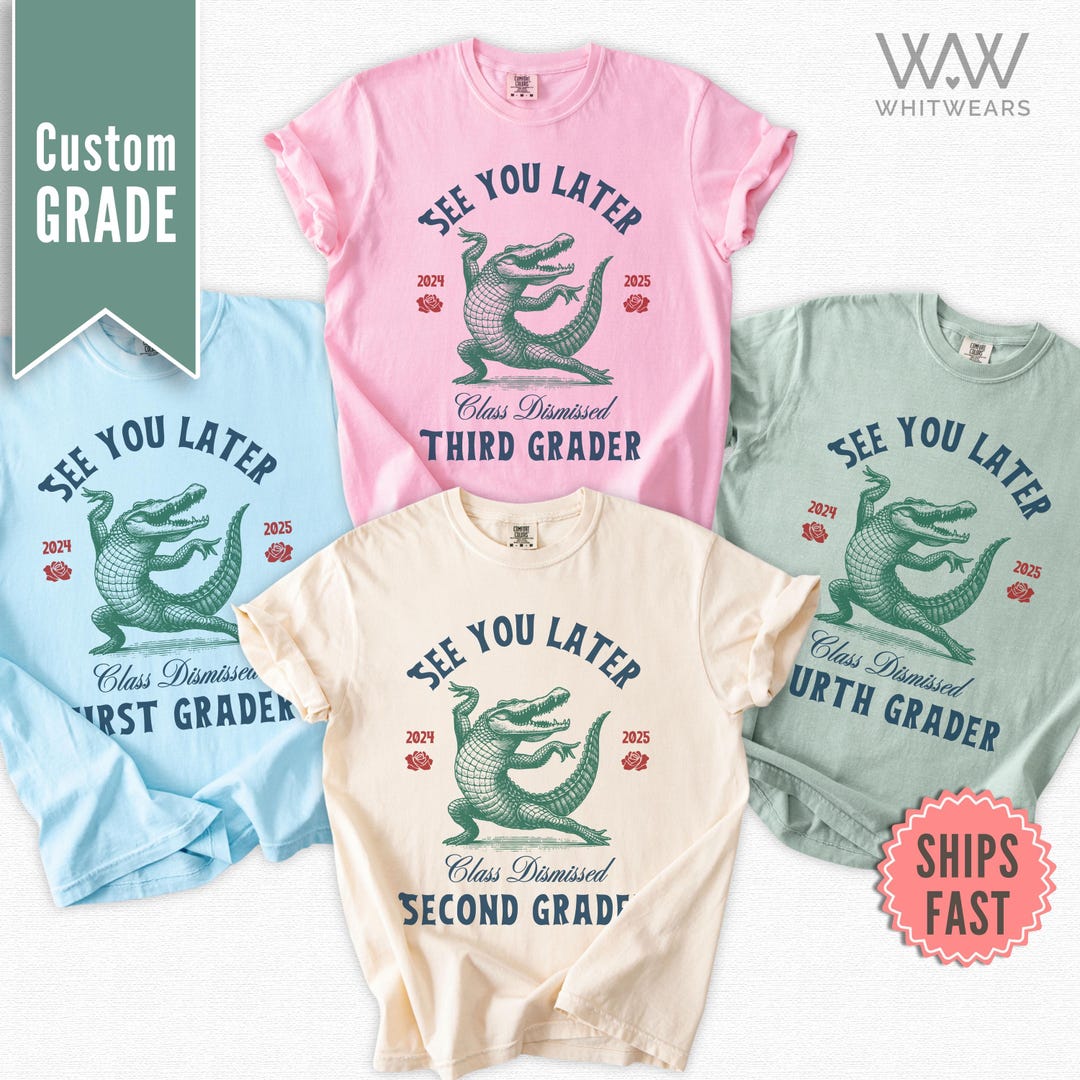 Custom Last Day of School Shirt, Comfort Colors School's Out for Summer ...