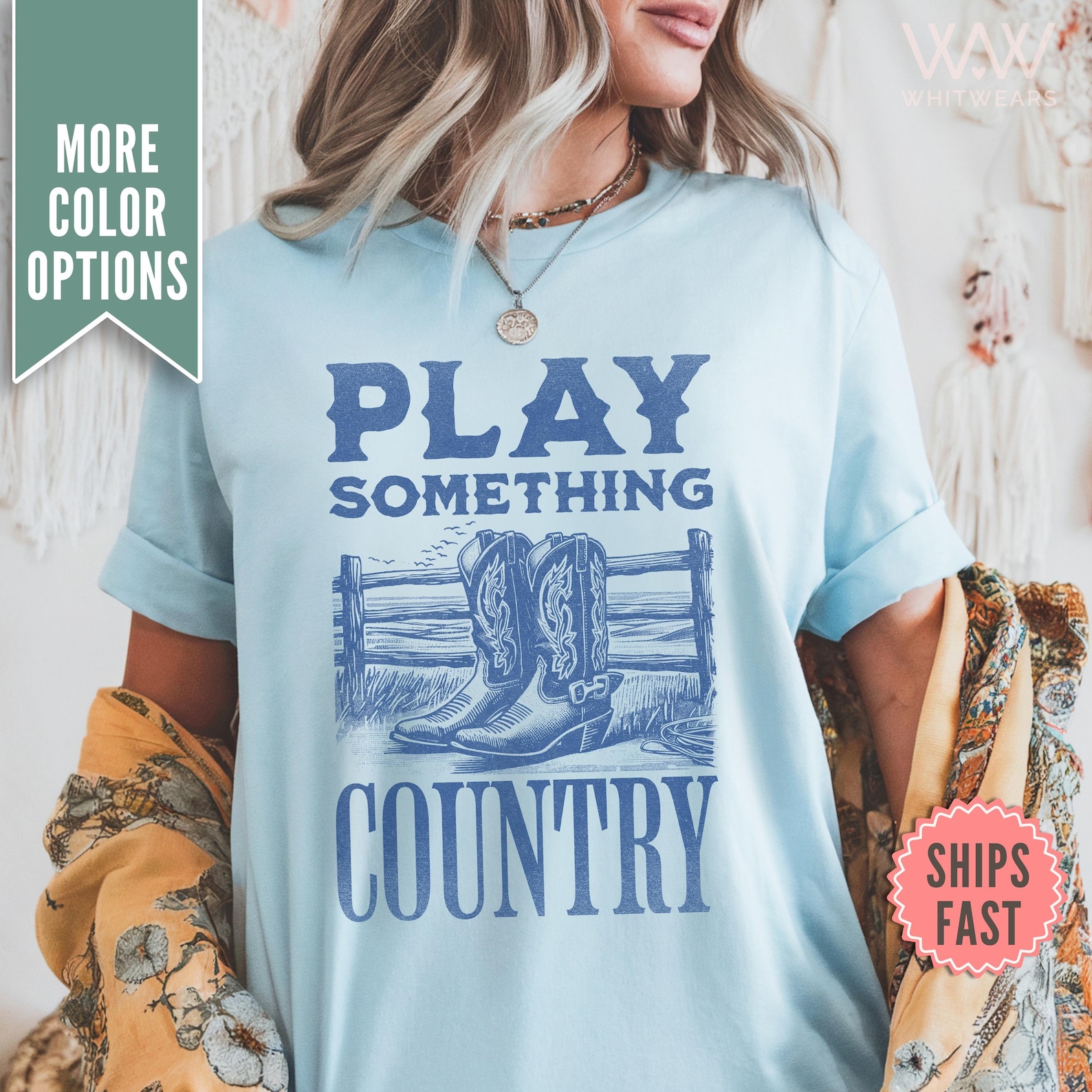 Play Something Country Shirt, Comfort Colors Country Music Shirt ...