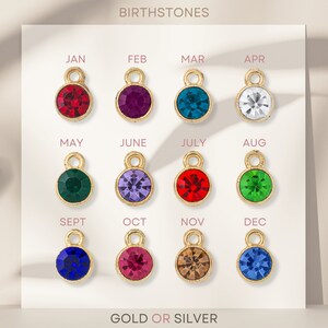 April Birth Flower Necklace, Personalized Birth Flower Necklace April ...