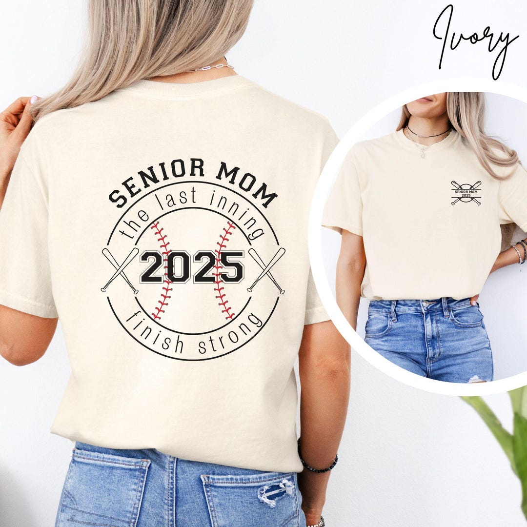 Senior Mom Baseball Shirt, Shirt for Baseball Senior Mom, Baseball ...