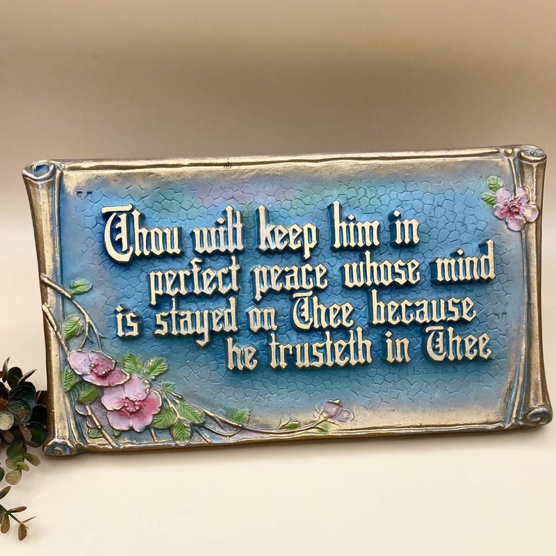 Bible Verse Plaque - Etsy