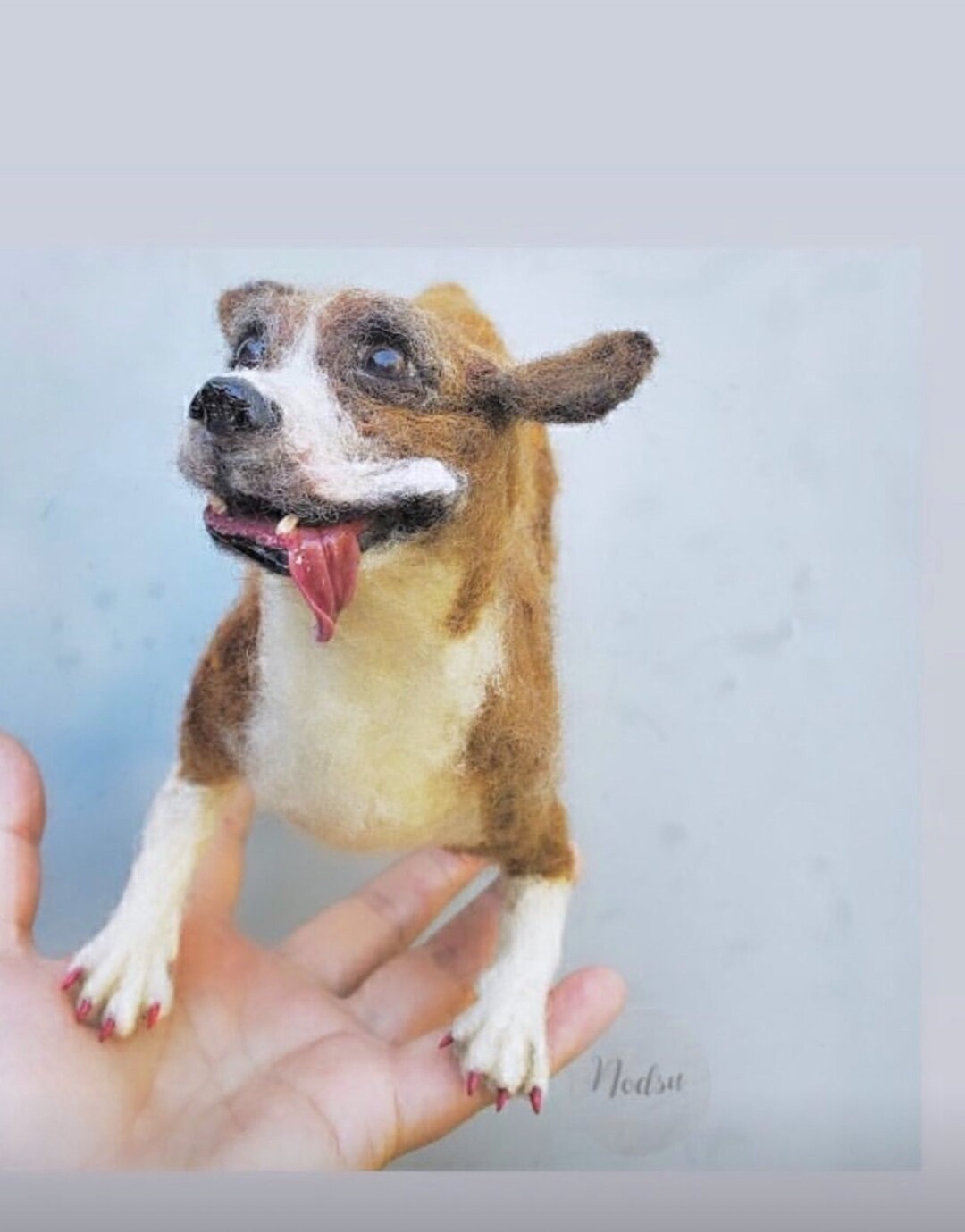 Realistic Custom Pet Portrait Sculpture, Made to Likeness Memorial Dog ...