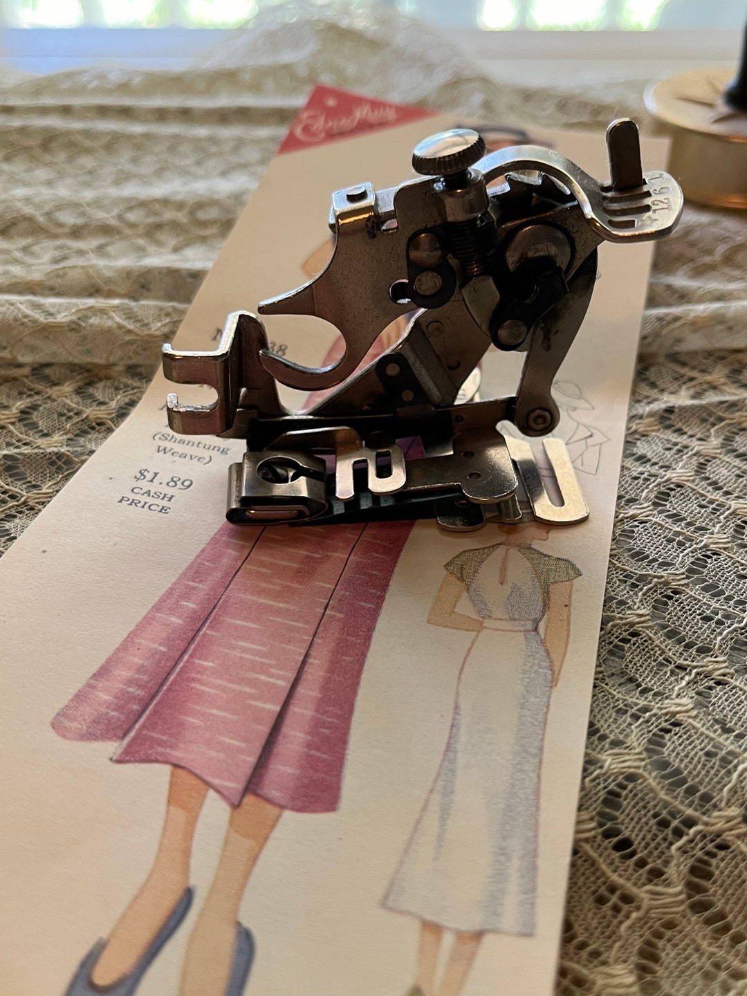 Vintage Sewing Machine Ruffler - Etsy