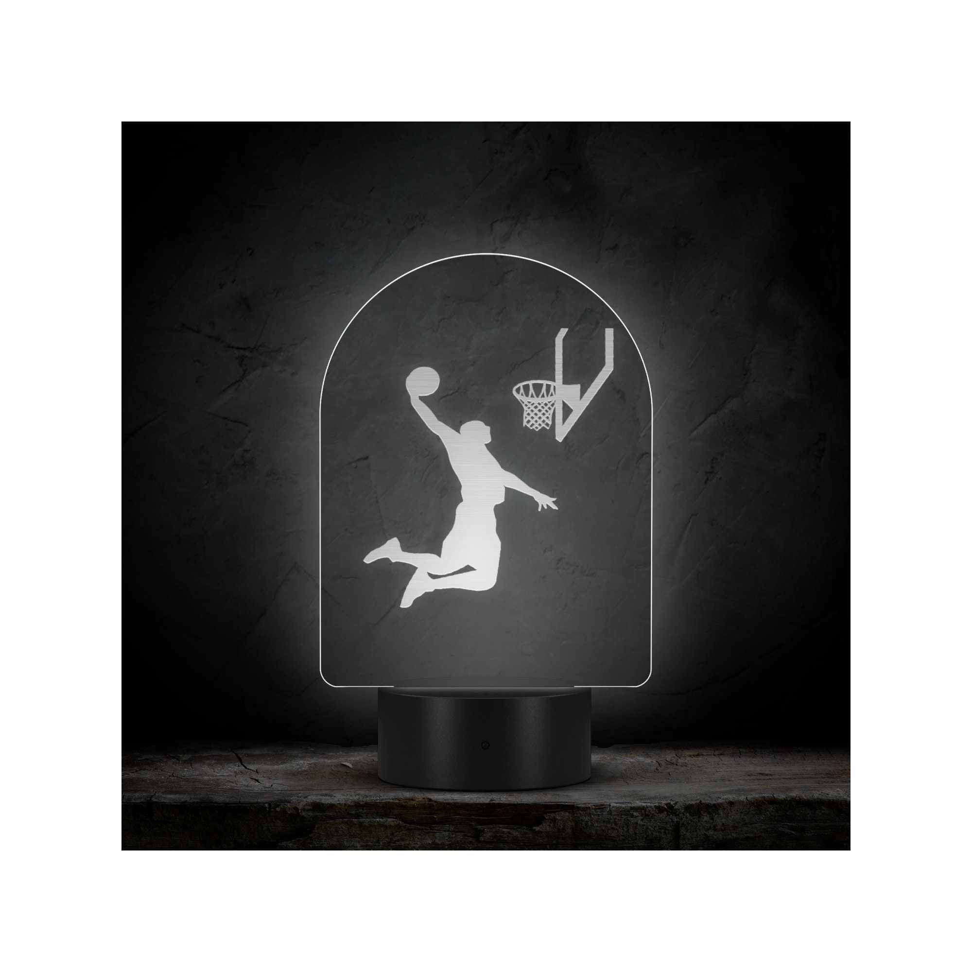 Kobe Bryant Dunking LED Sign Black Mamba Logo, 16-color Light With ...