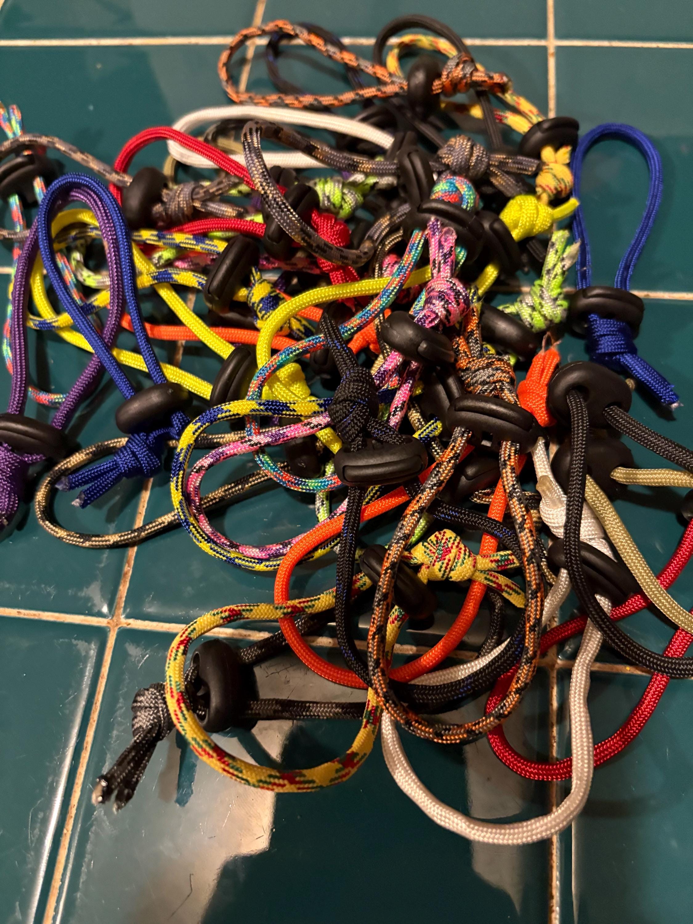 Paracord Fishing Rod Ties - Etsy