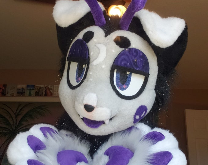 Alien Puppy Premade Fursuit Mini Partial read Description - Etsy