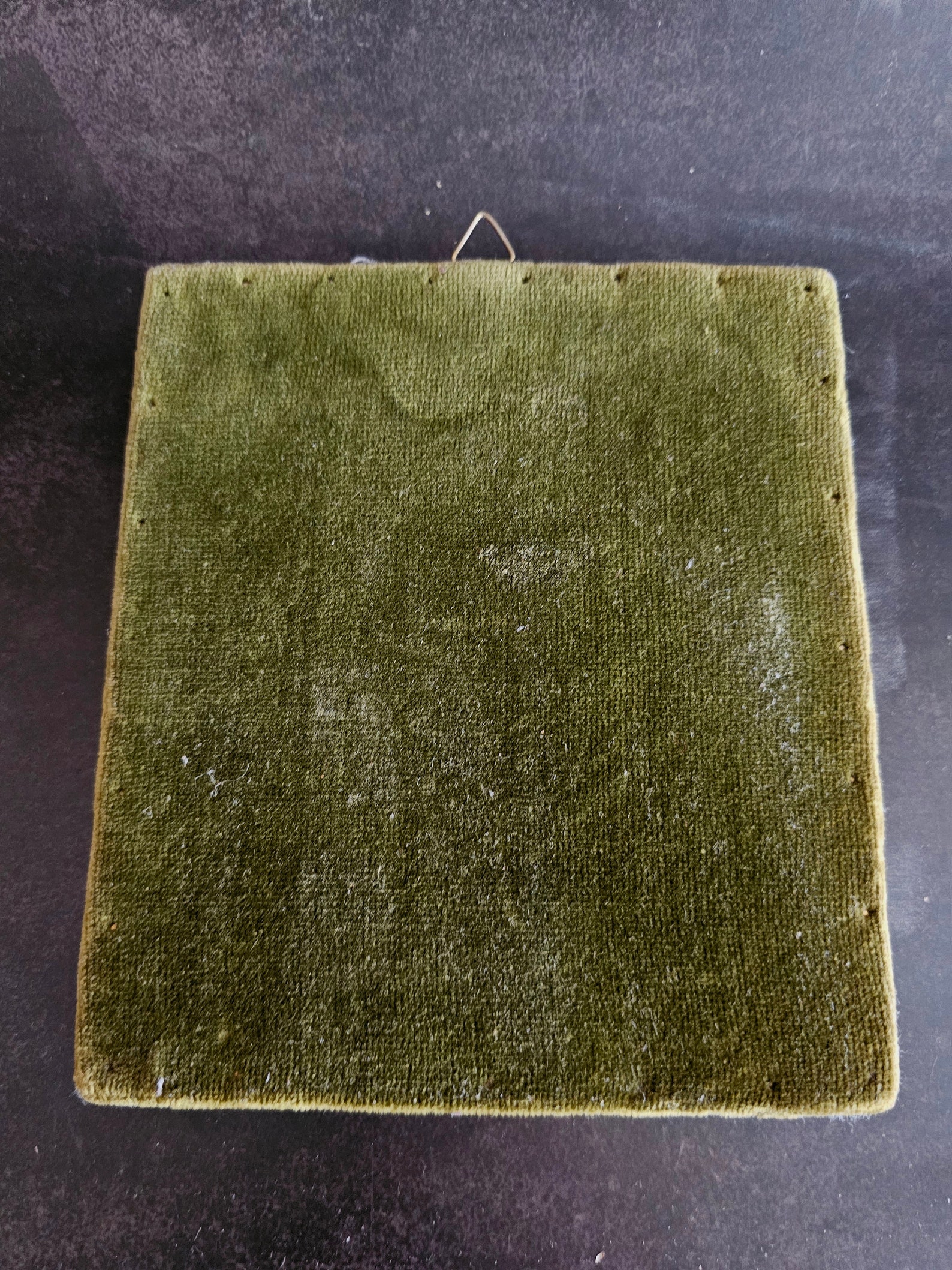 Antique Signed Ruby Minature Painting Portrait of "anna Hillmayer" With ...