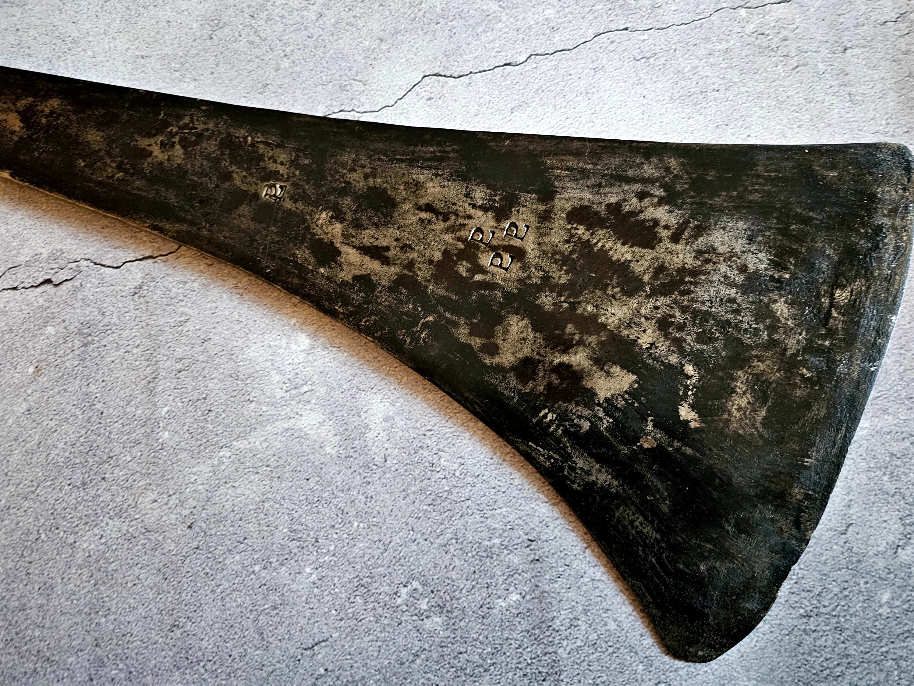 Antique Marked Long Head FRENCH AXE 23,60 Inches With Wood Handle - Etsy