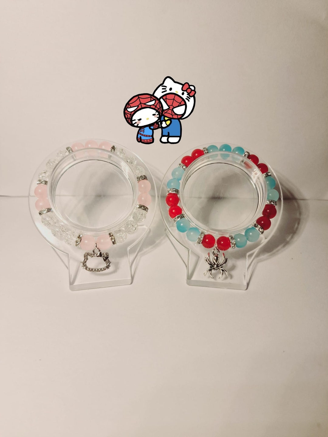 Spiderman X Hello Kitty Bracelets - Etsy