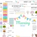 MEGA Morning Menu Elementary Multi-kids Bundle, Use With Multiple Grade ...