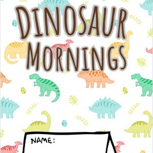 Dino Morning Menu, Independent Packet, Morning Basket Time Prek-2nd ...