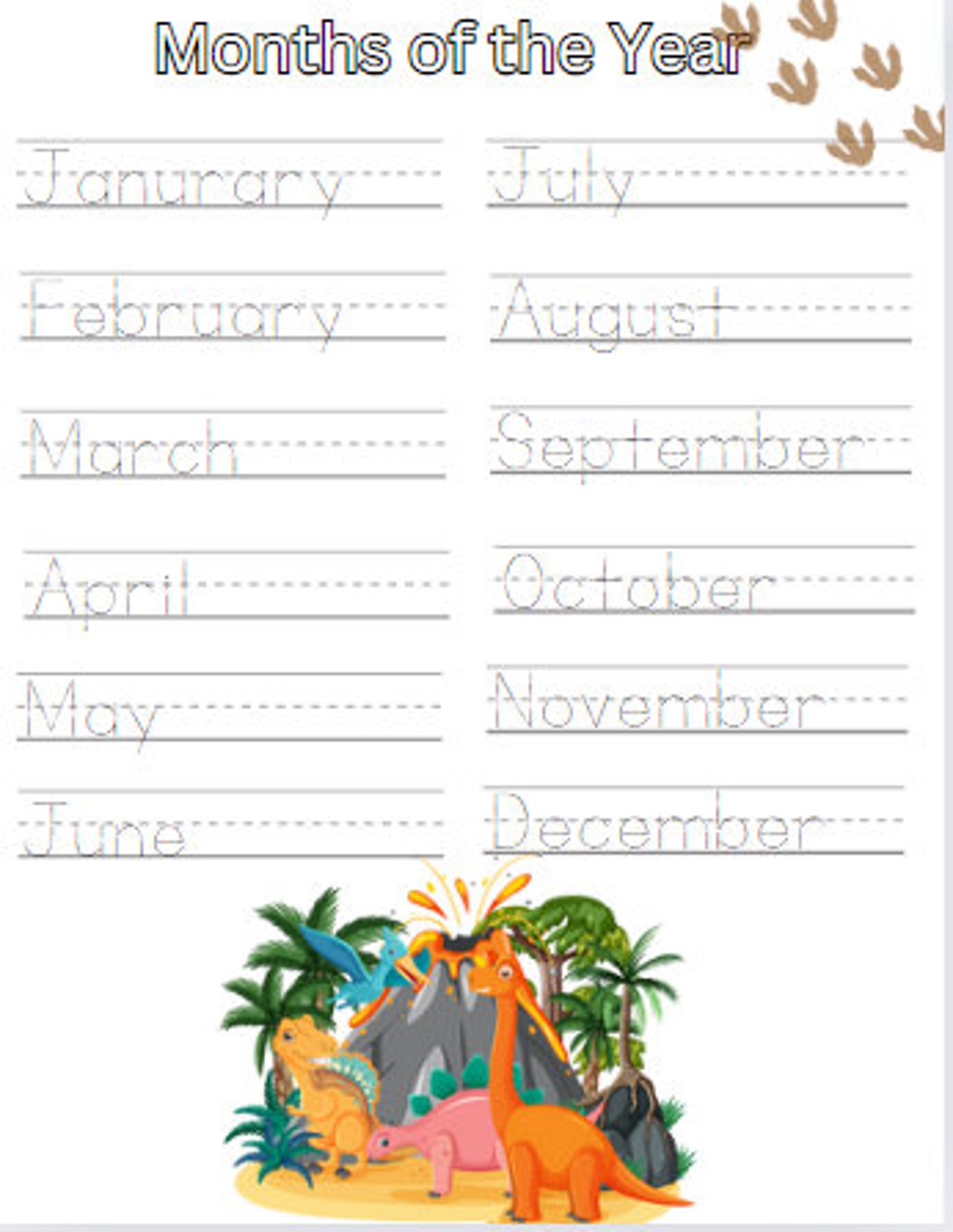 Dino Morning Menu, Independent Packet, Morning Basket Time Prek-2nd ...
