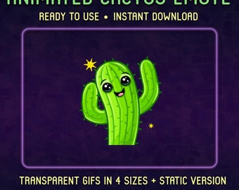 animated dancing cactus