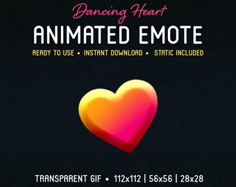 Candy Heart Emotes Valentine's Day for Twitch, Discord, Youtube ...