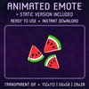 ANIMATED SPARKLES EMOTE for Twitch 3 Color Versions Included Static ...