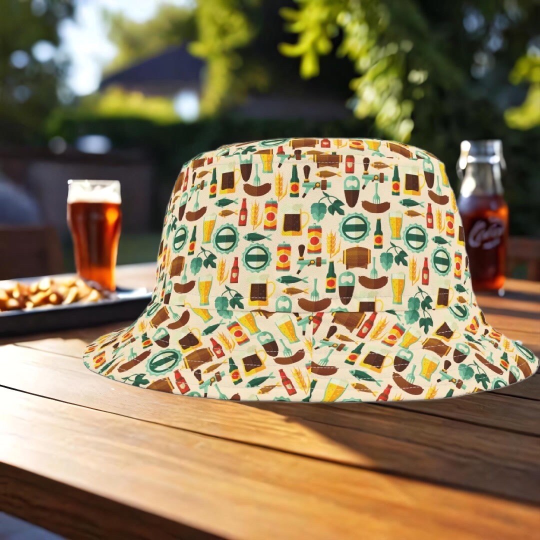 Grill Master's Bucket Hat - BBQ Theme Design - Perfect for Outdoor ...