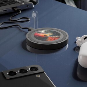 Eternal Voyage Wireless Charging Pad | Fast Wireless Charger | Abstract ...