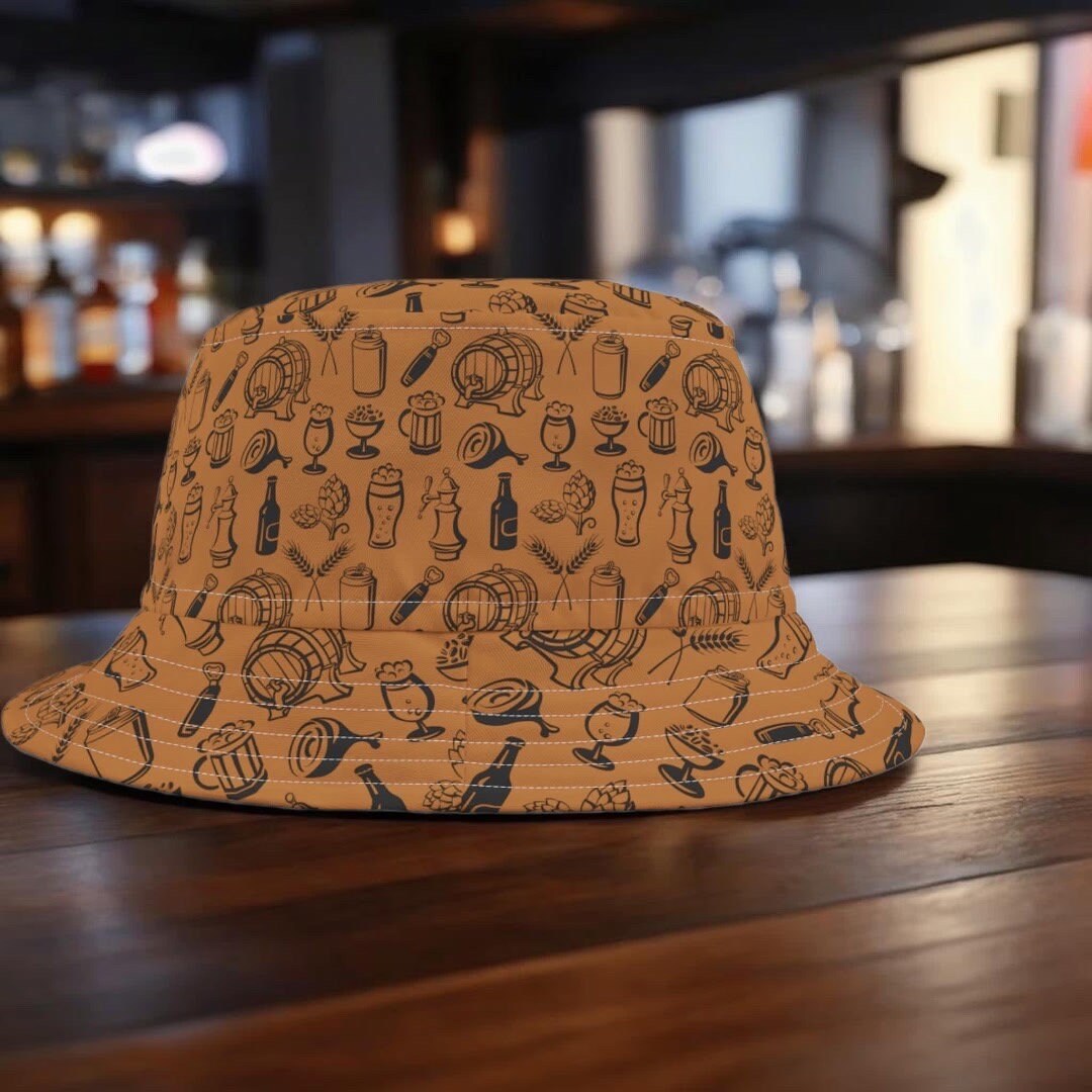 Brewmaster Bucket Hat| Beer Themed Christmas Gift| Beer Lover Gift ...