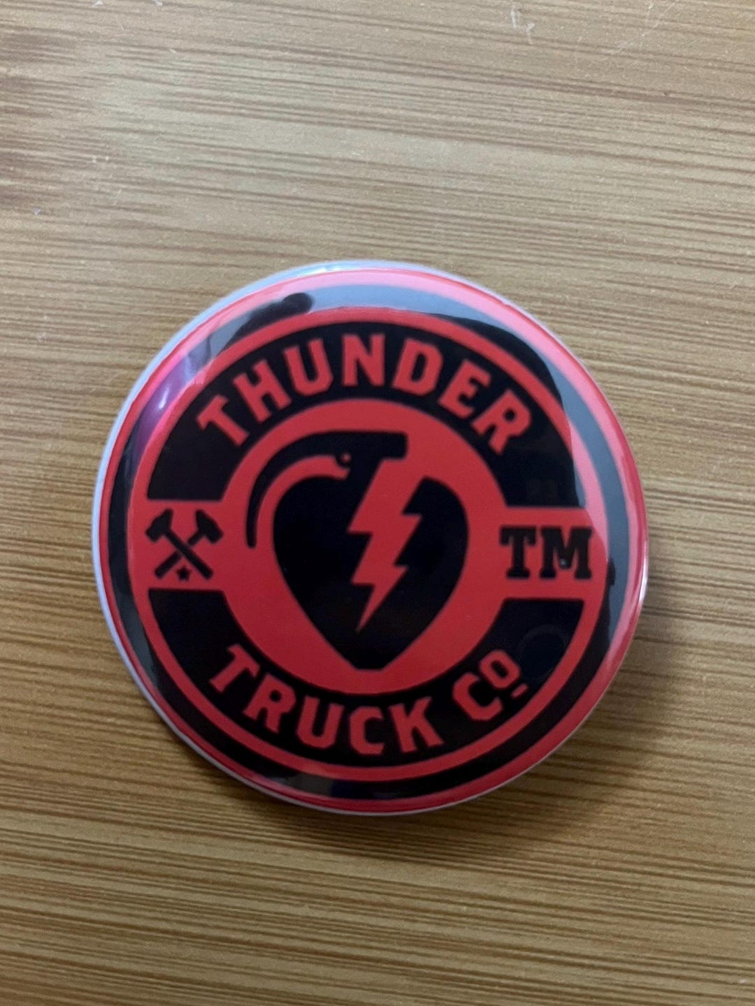 Thunder Truck Co Button - Etsy
