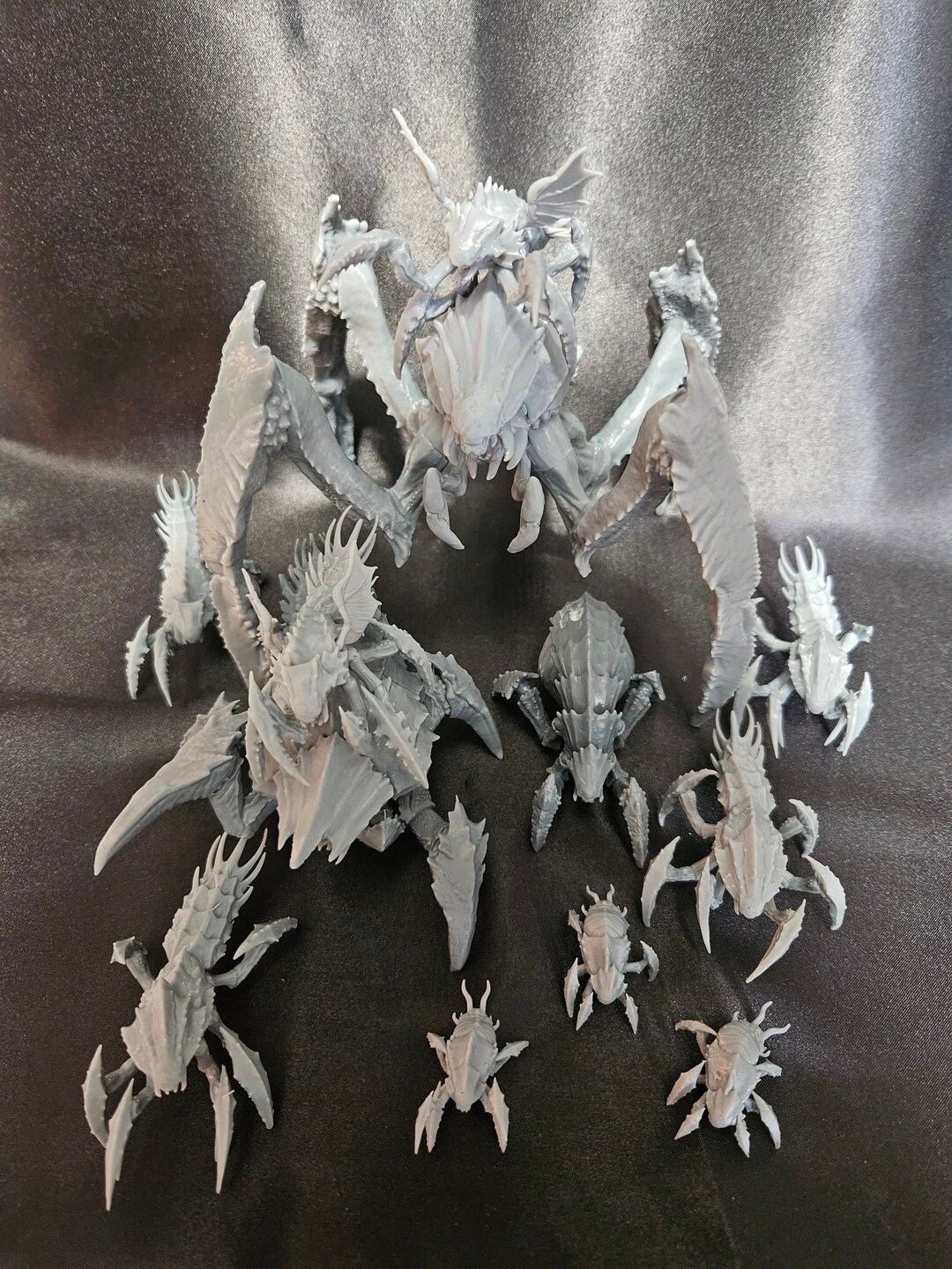 Helldivers Diorama Terminids Bugs Set 3D Printed Tabletop Miniatures ...