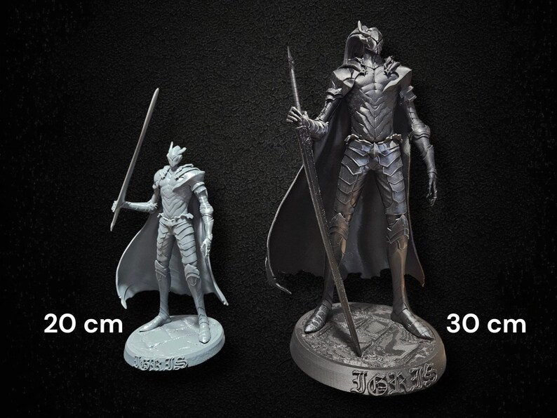 Igris Solo Leveling Solo Leveling Figure Blood-red Commander 3D Printed ...