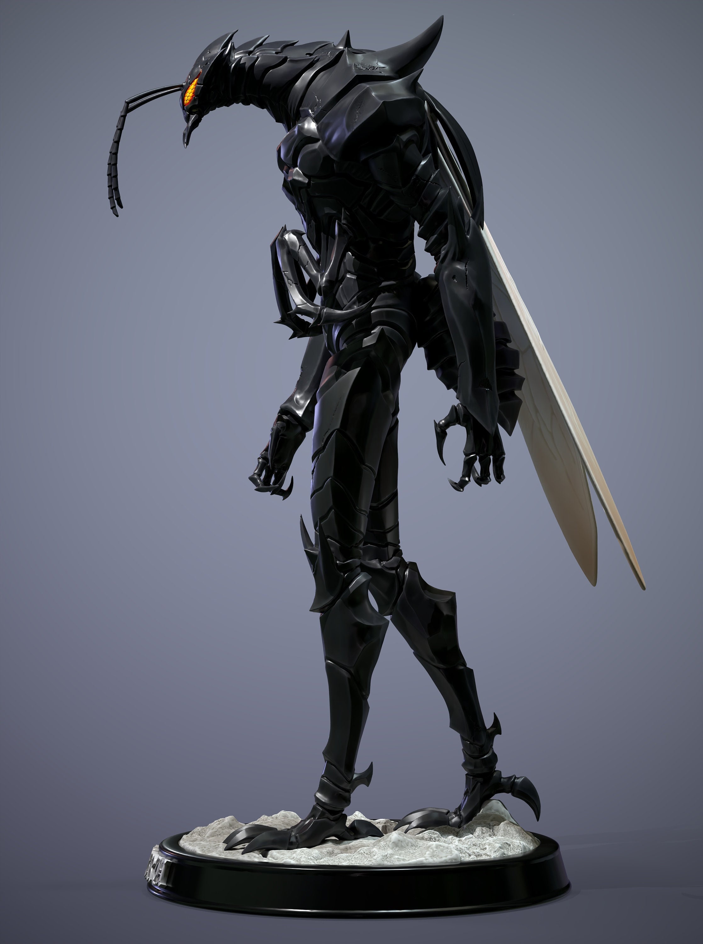 Beru Solo Leveling Solo Leveling Figure shadow of the Ant King 3D ...