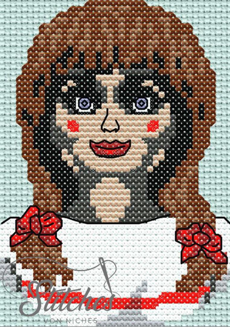Annabelle Cross Stitch Pattern (PDF ONLY) - Etsy