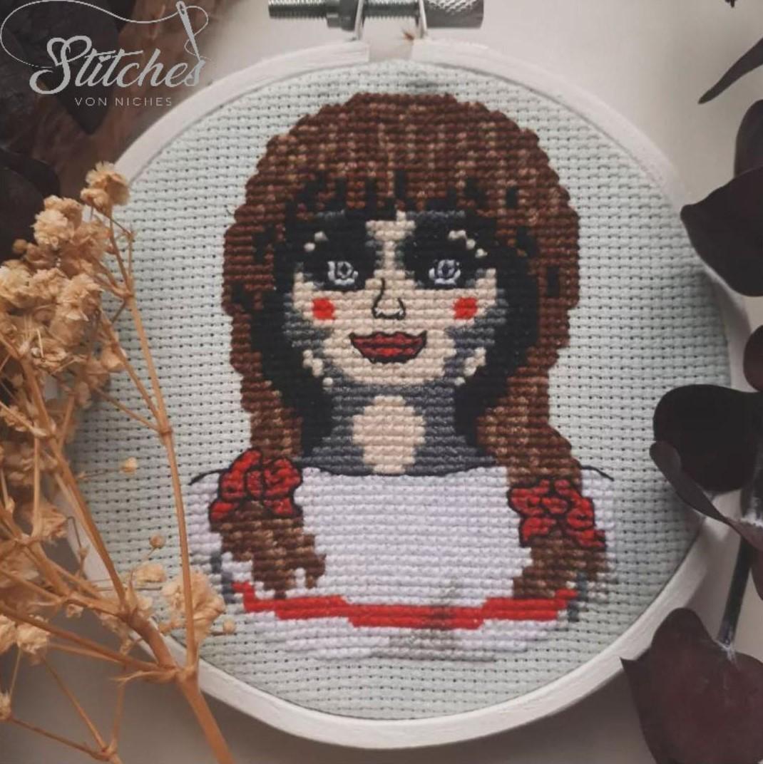 Annabelle Cross Stitch Pattern (PDF ONLY) - Etsy