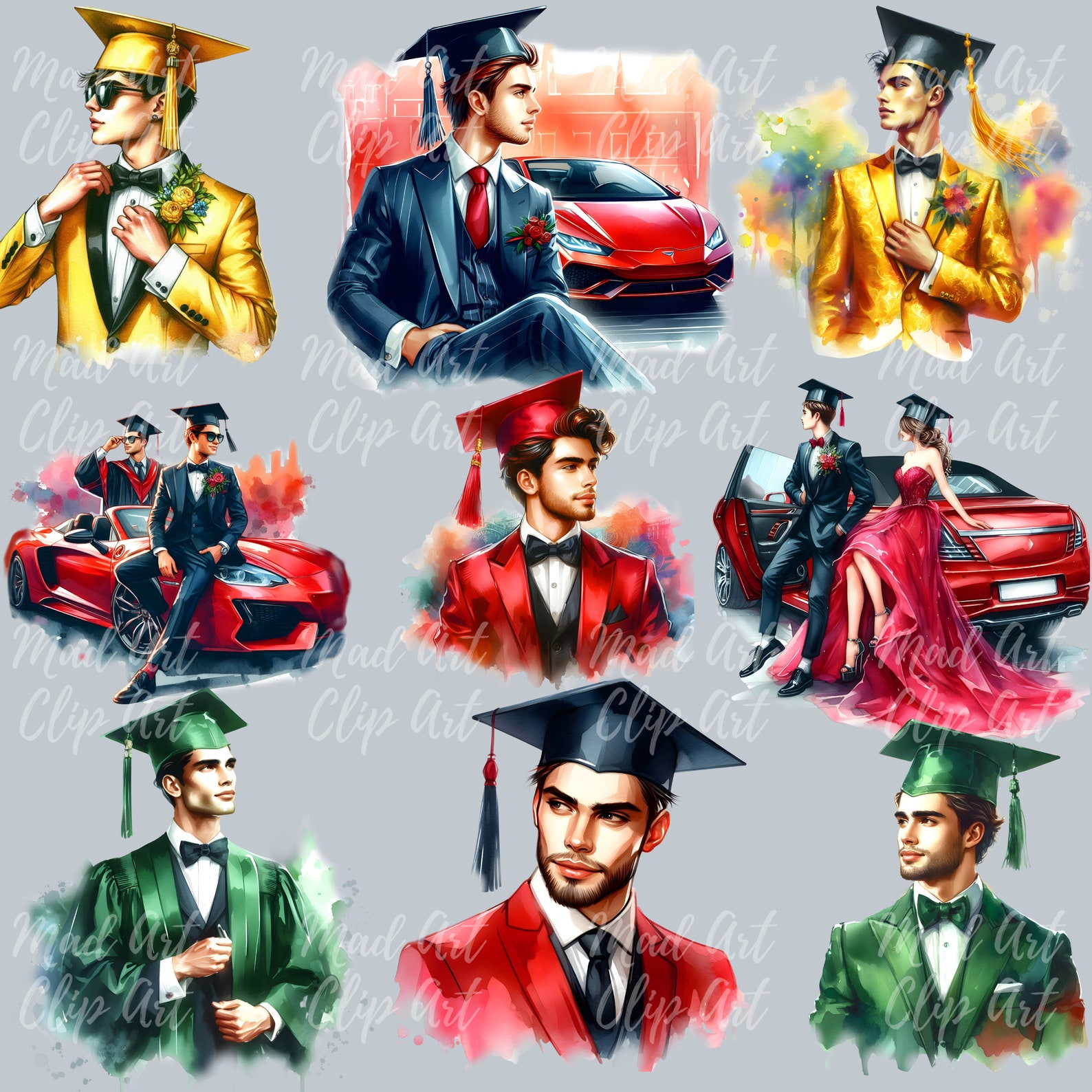 Graduate Boy Clipart, Graduation Boys PNG, Bulgarian Boy Clipart ...