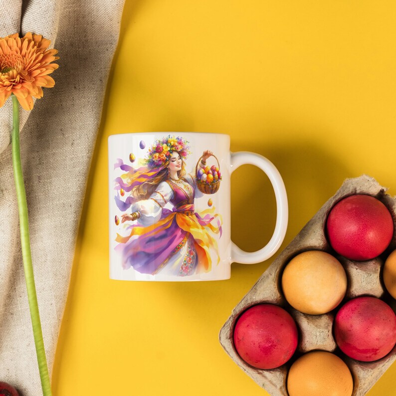 Bulgarian Girls Clipart, Girls With Flowers, LAZARKI, Orthodox Easter ...