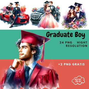 Graduate Boy Clipart, Graduation Boys PNG, Bulgarian Boy Clipart ...