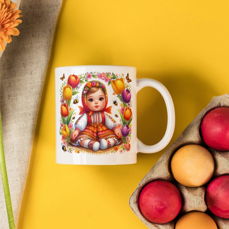 BULGARIAN Babies Clipart, Girls With Flowers, LAZARKI, Orthodox Easter ...