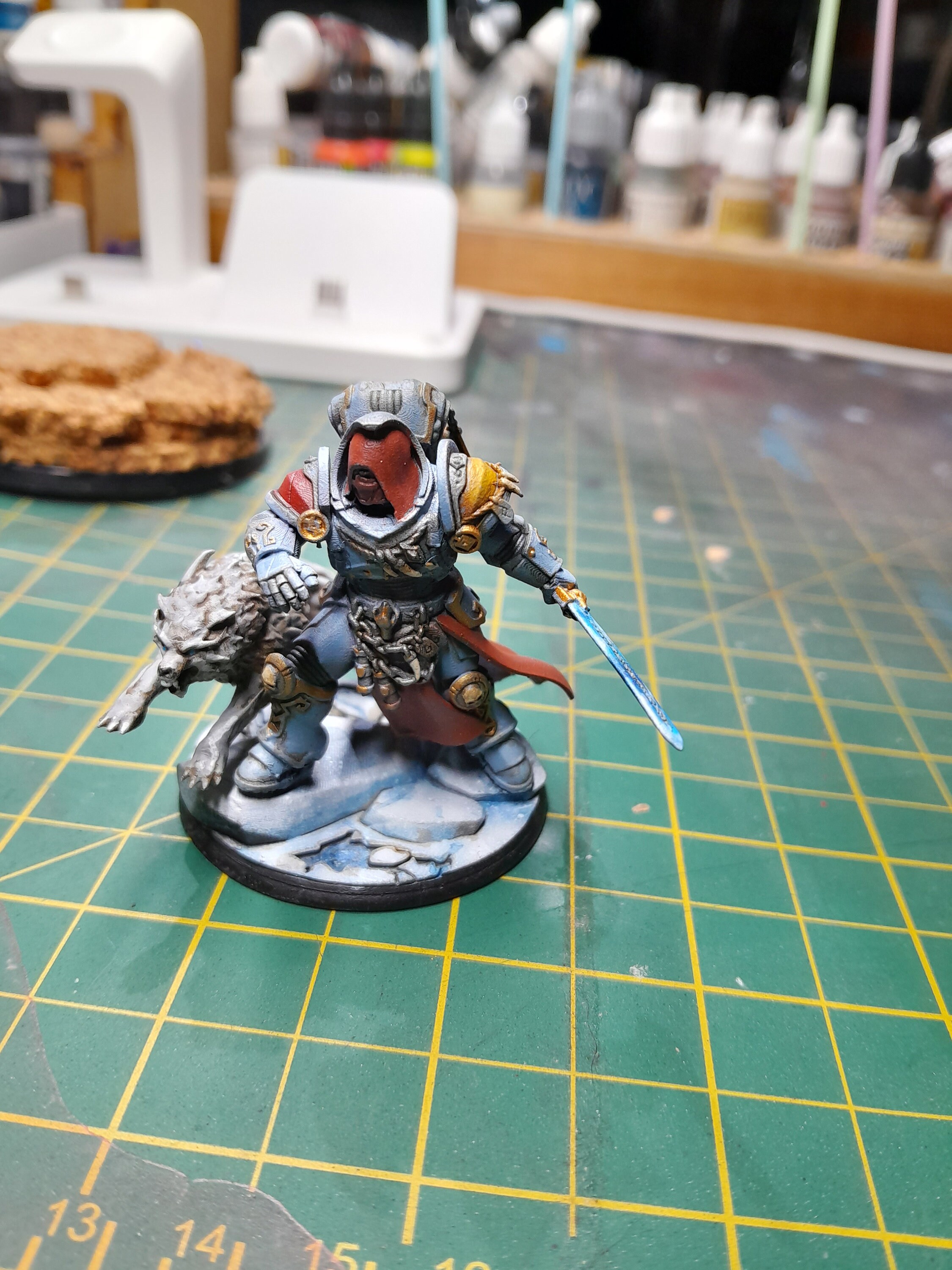 Space Wolf Olaf the White Fang - Etsy