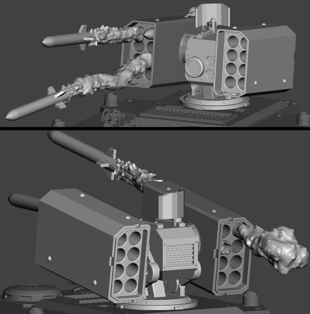 Weapons Effects Tornado Missile STL FILE ONLY Read Description - Etsy