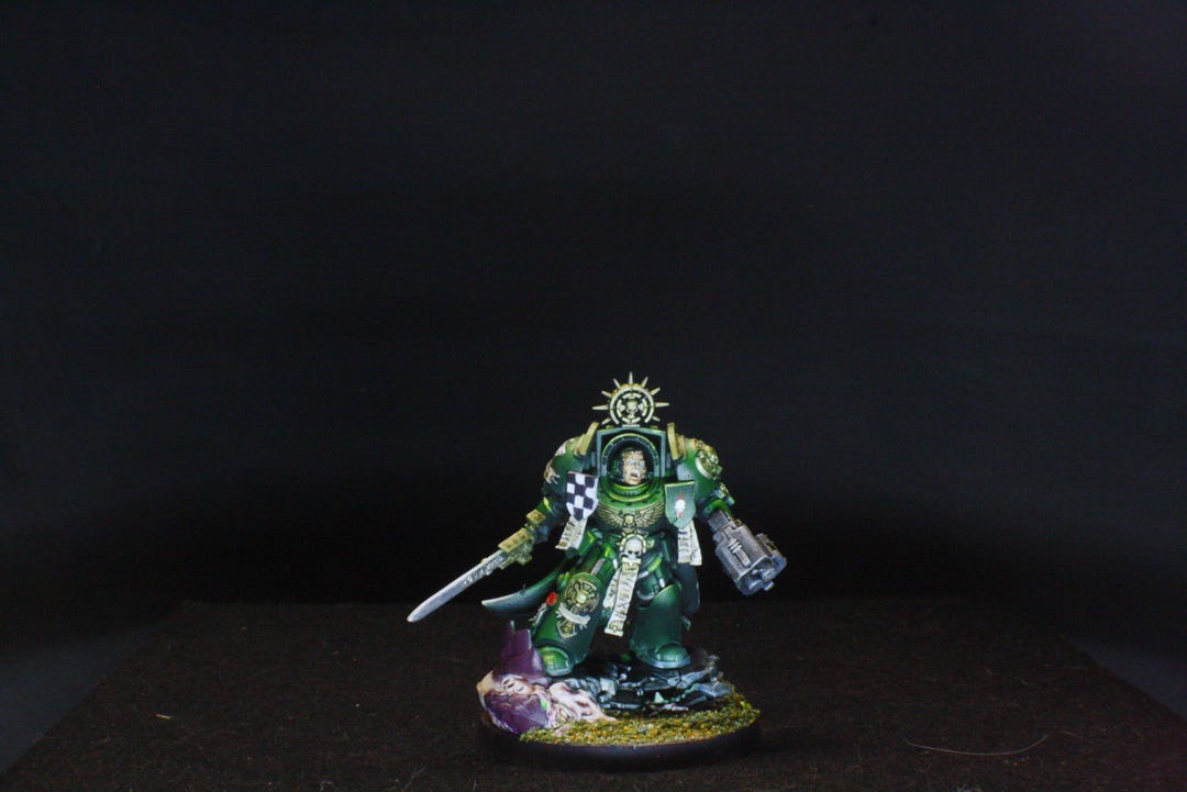 Warhammer 40k Dark Angel Captain in Terminator Armour - Etsy