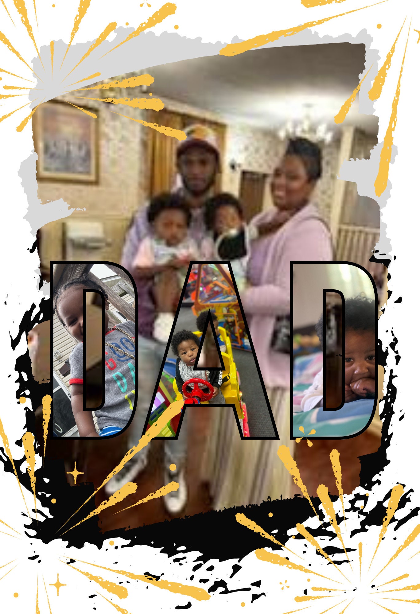 Editable DAD Design Template - Etsy