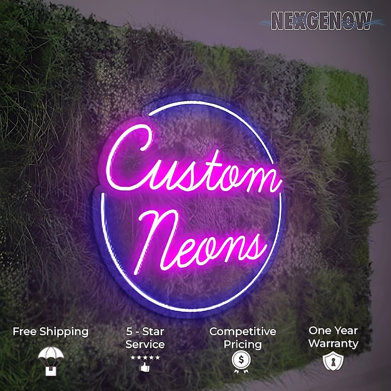 Custom Neon Sign - Etsy