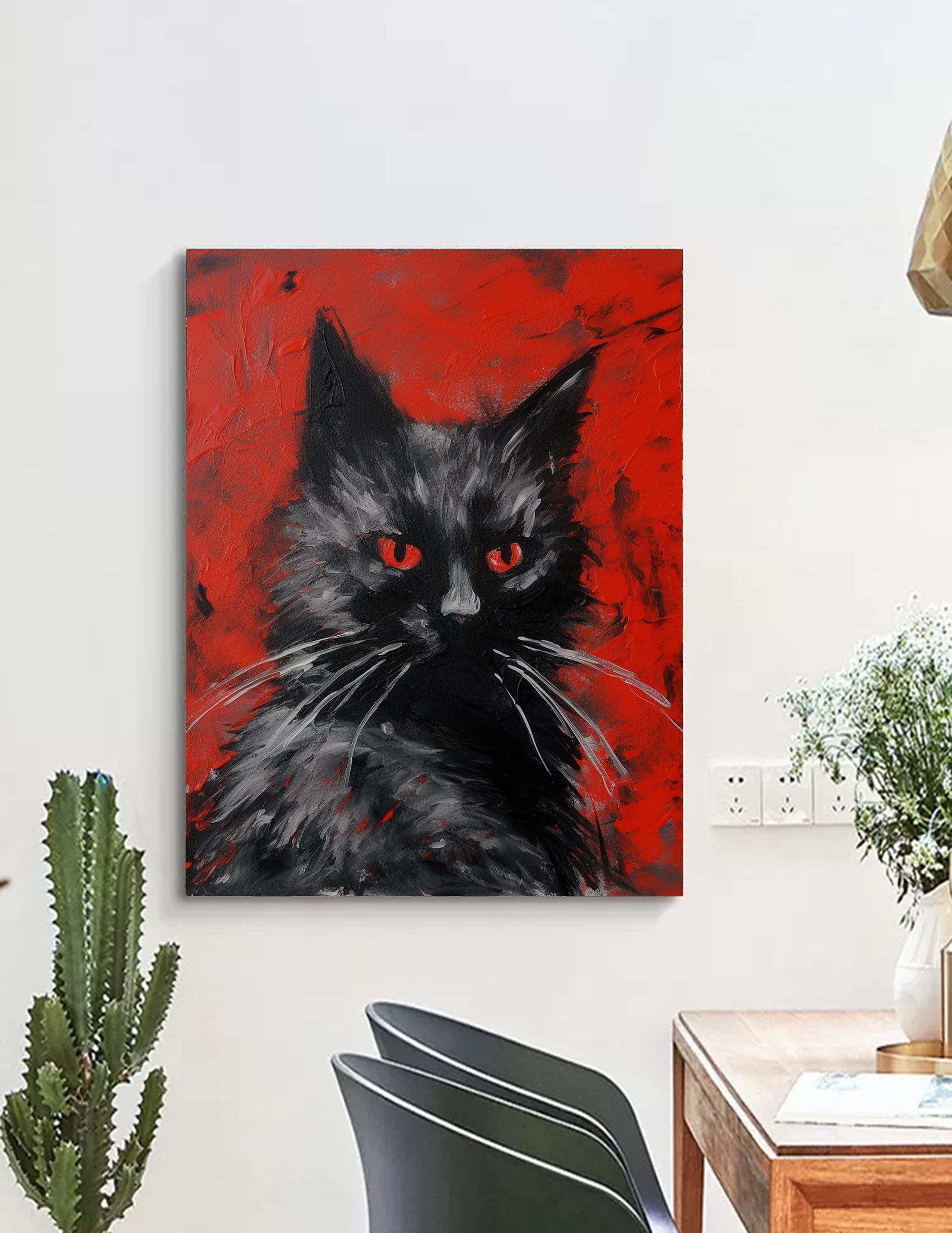 Red Wall Art, Abstract Red Textured Wall Art,abstract Red Painting ...