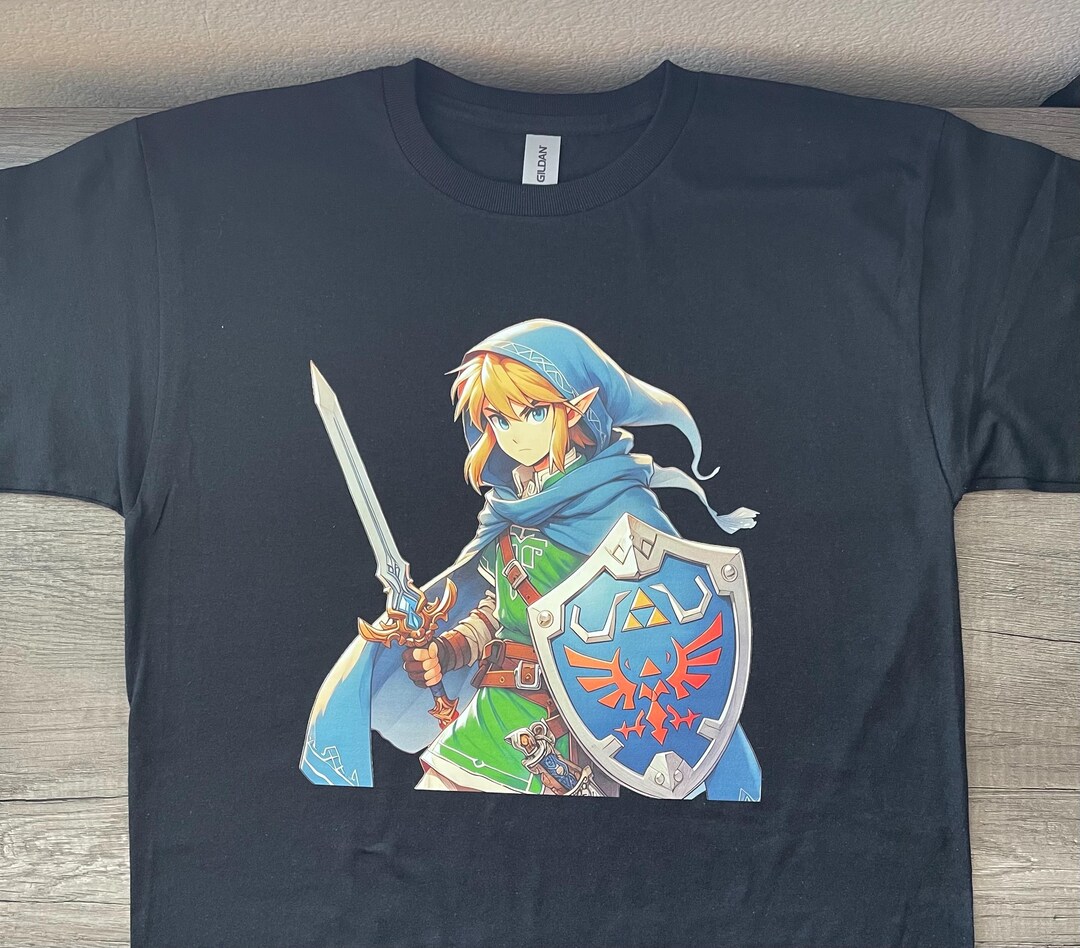 Legend of Zelda Link Kids/adult Unisex Shirt, Warrior Shirt, Gamer ...