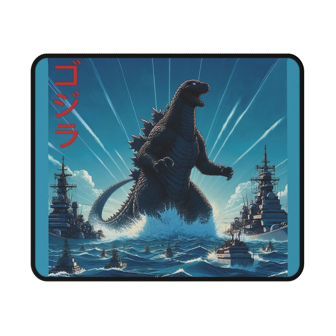 9.5 X 8 Inch Anime Godzilla Non-slip Mouse Pad, Godzilla Mousepad ...