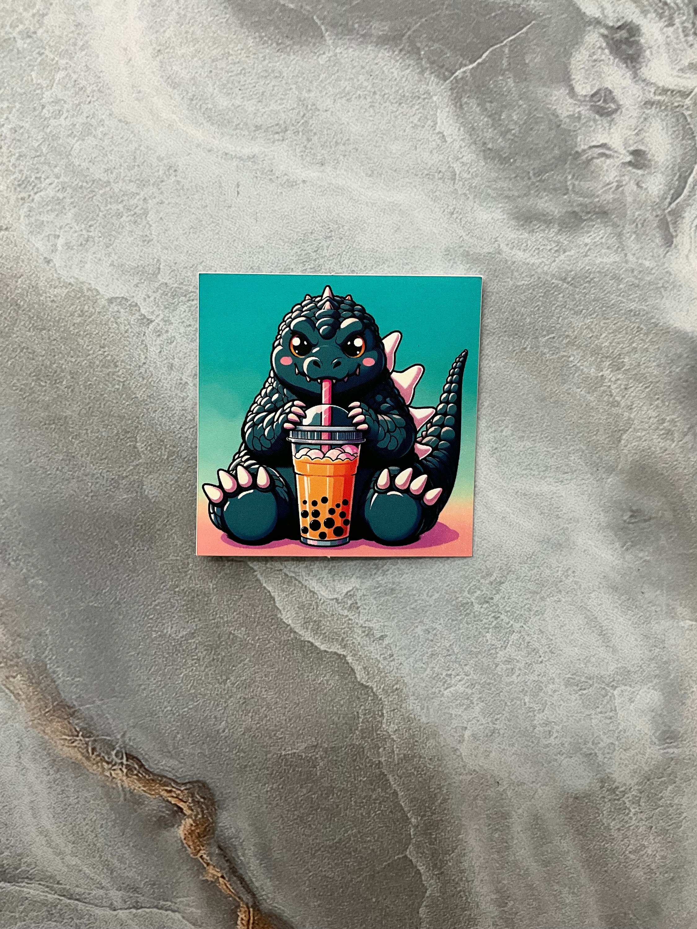 Godzilla Snacks Waterproof Sticker Bundle, Godzilla Stickers, Godzilla ...